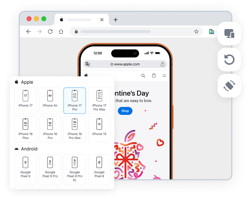 Phone Simulator & Emulator – Chrome Extension for Mobile Testing